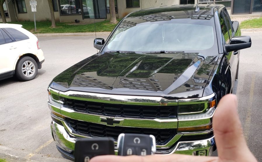 A new key and fob programmed for the owner of this beautiful 2018 ...